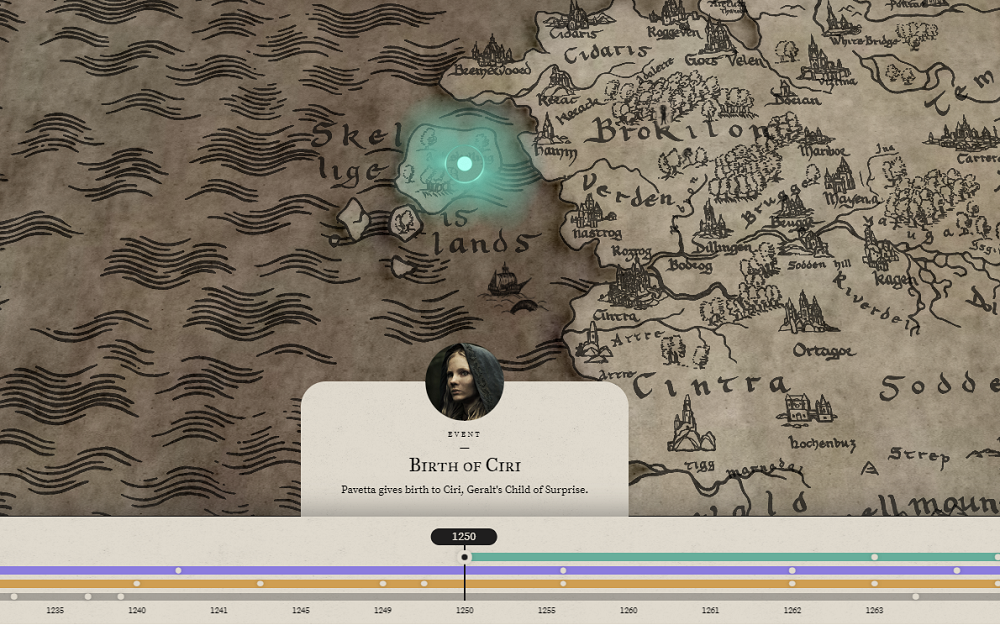 Interactive map helps you understand The Witcher’s timeline – Tech Valkyrie